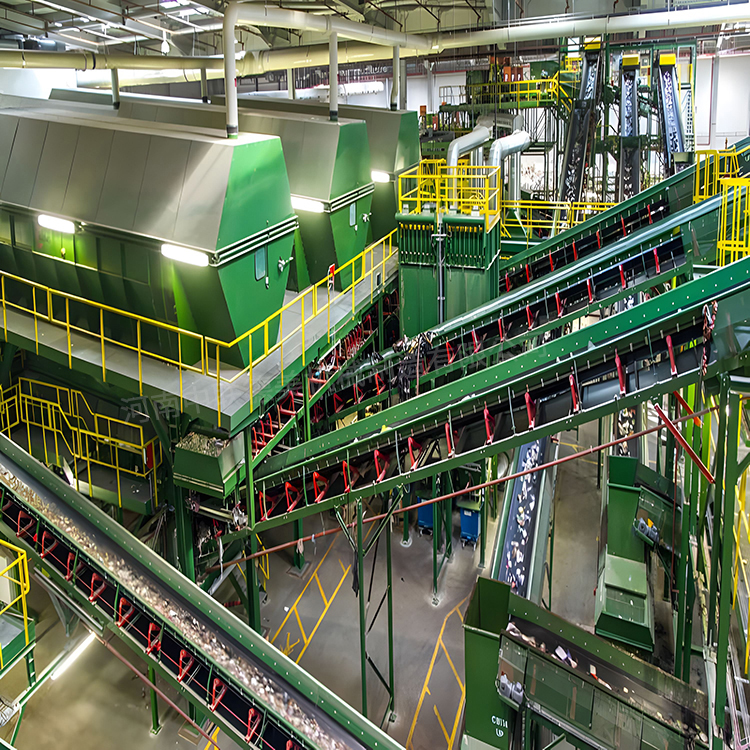 Decoration waste separation and screening equipment-garbage automatic ...