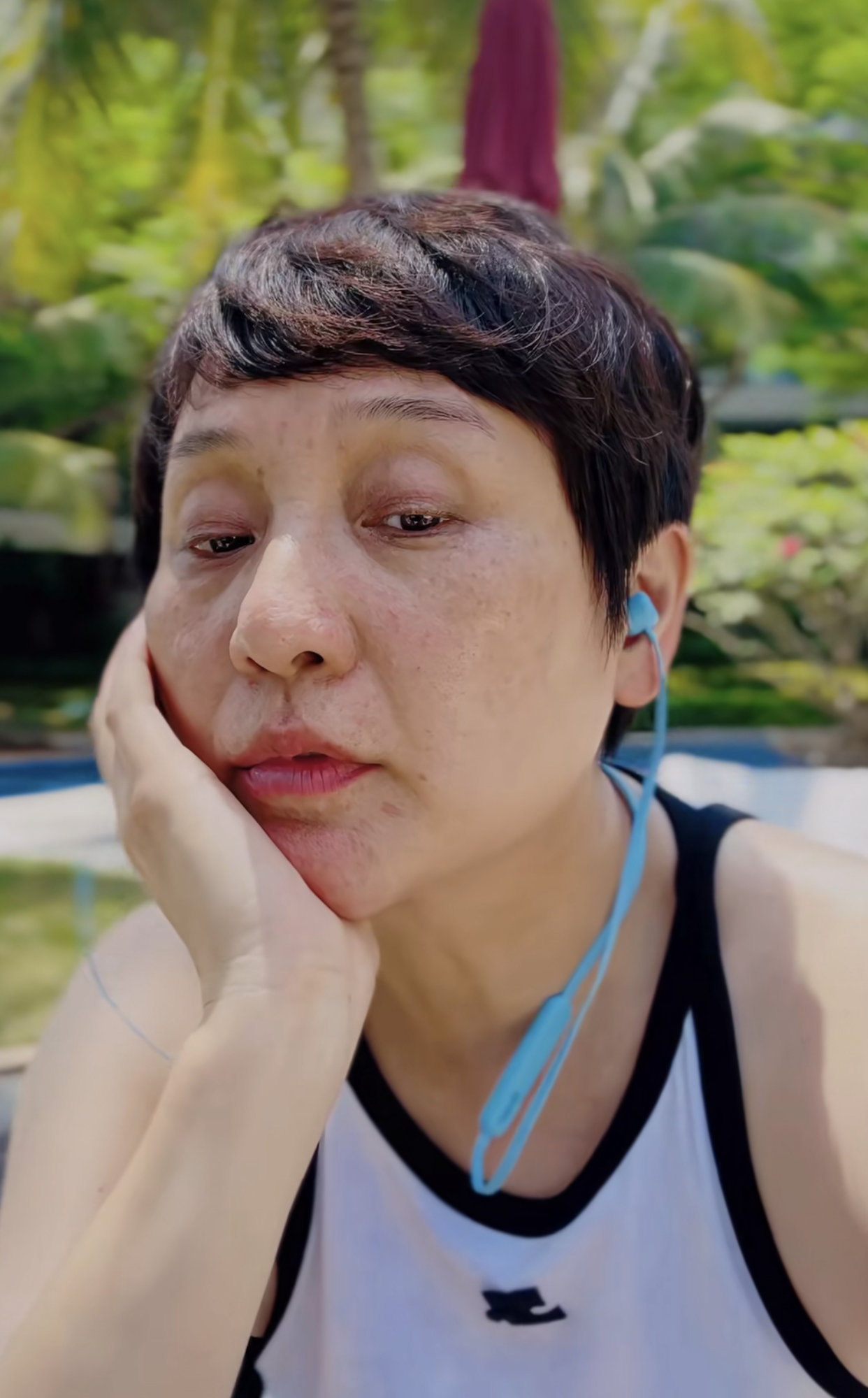 The well-known actress Kong Lin is too old to recognize her, she is ...