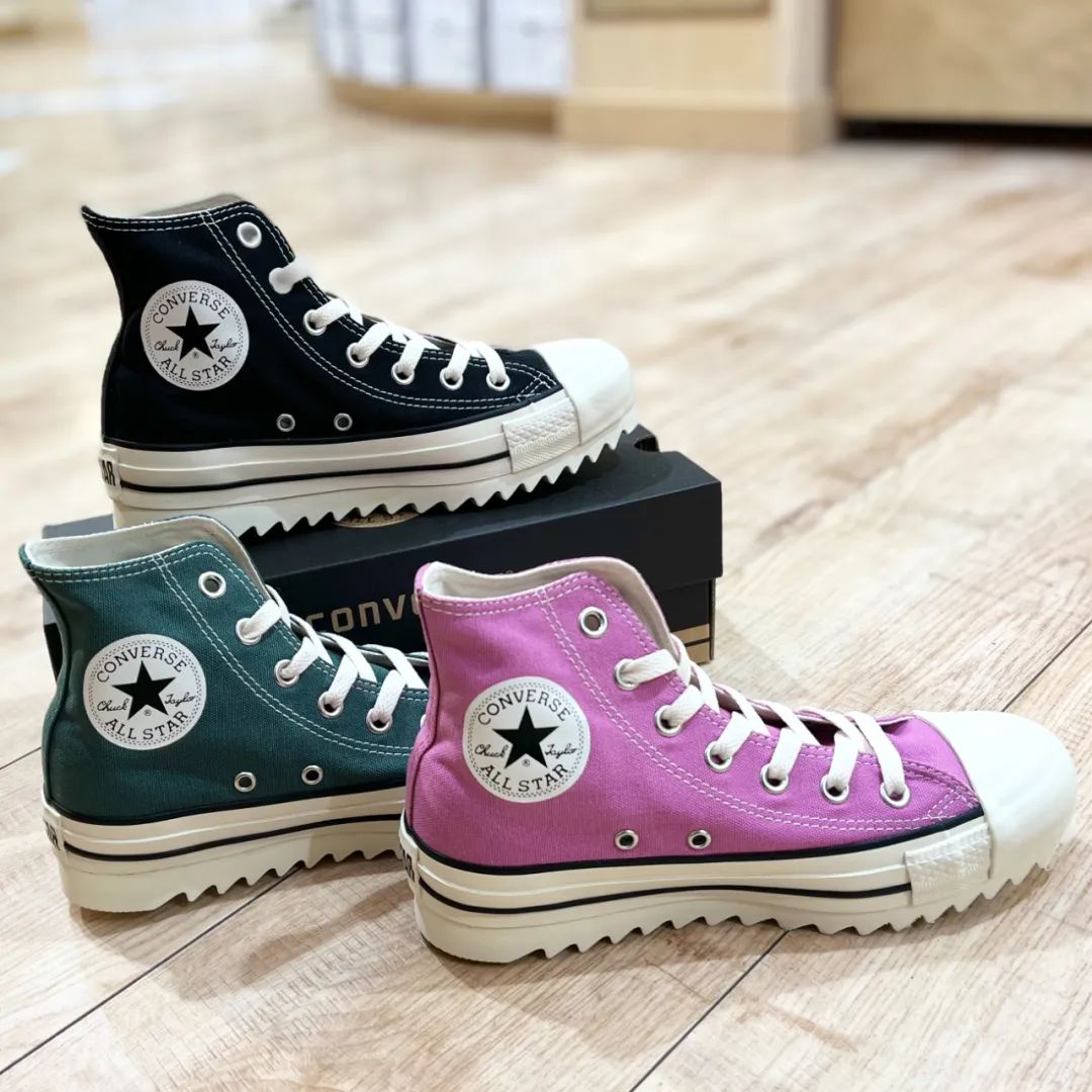 Converse's new platform shoes are so fragrant!Full of retro style ...