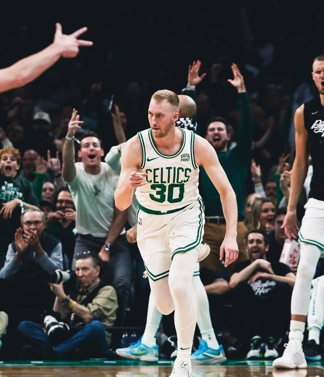 The finals three-point shooting percentage is 48%, a sharpshooter who ...