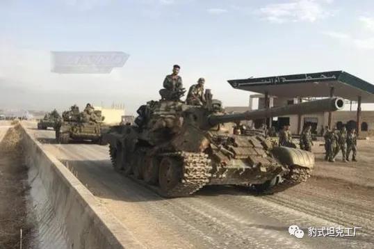 One of the five pairs of wheels—the T55 tank - iNEWS