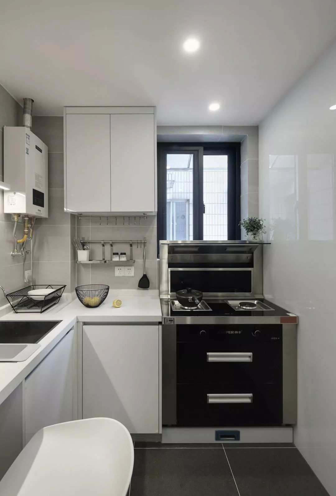 67 square meters of modern style small two-bedroom apartment, every ...