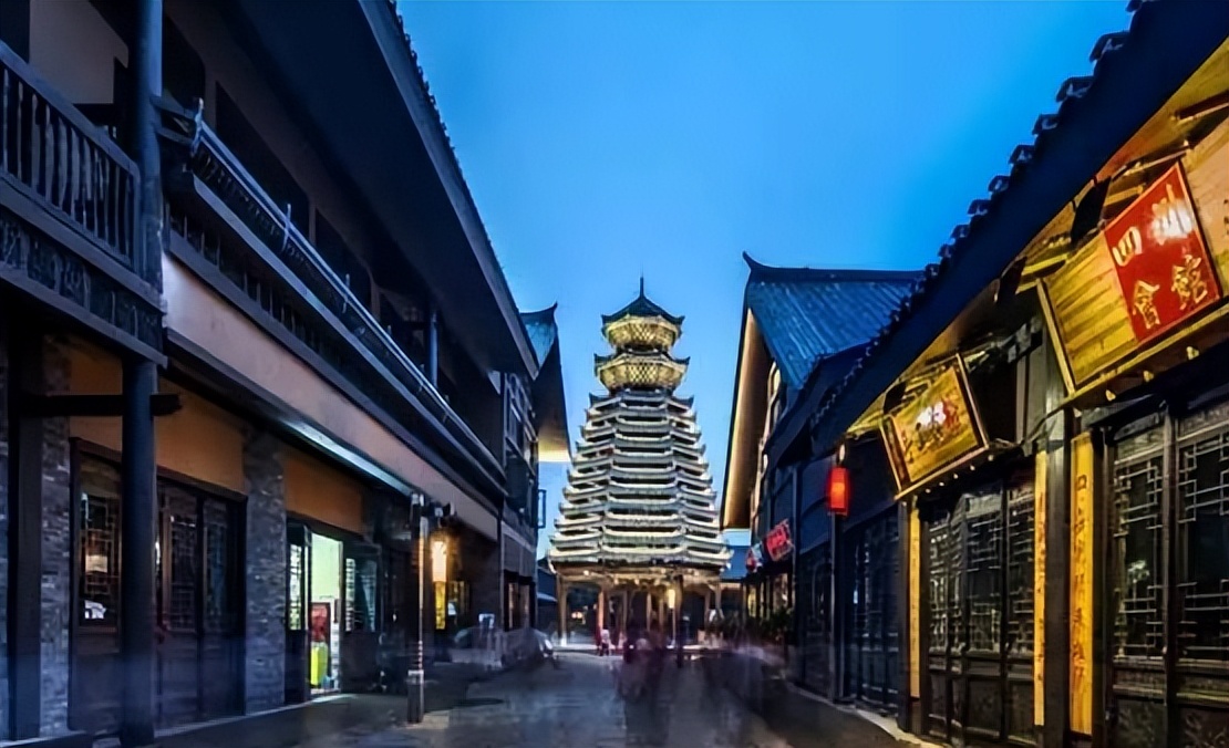 Come to Danzhai Wanda Town to see the beautiful scenery and feel the ...