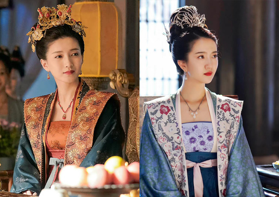 The rare and touching 9 pairs of "concubine CP" in ancient costume ...