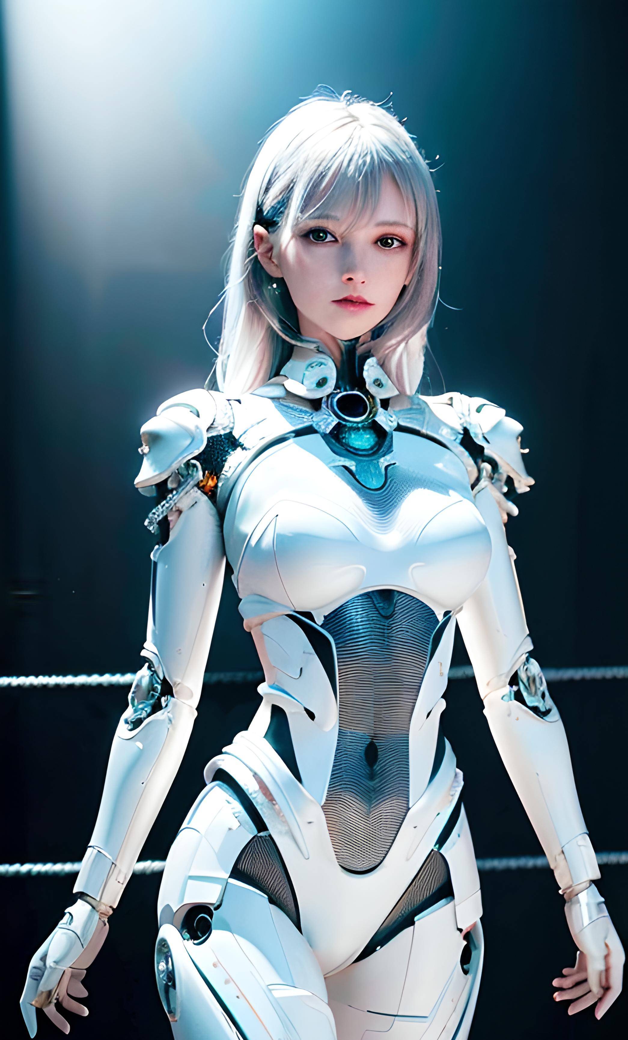 She is the most beautiful robot in China. After watching it, netizens ...