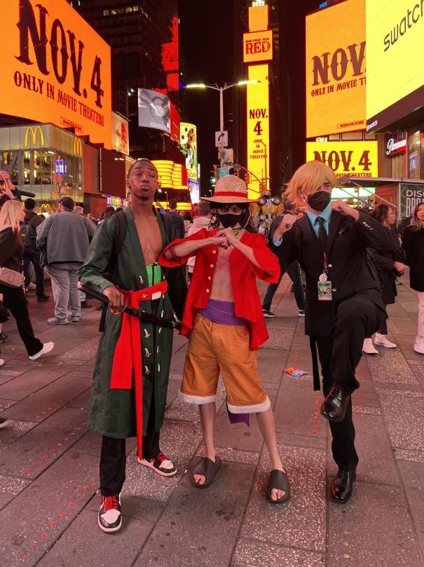 Haymi takes over Times Square in New York?One Piece "Red" will be ...