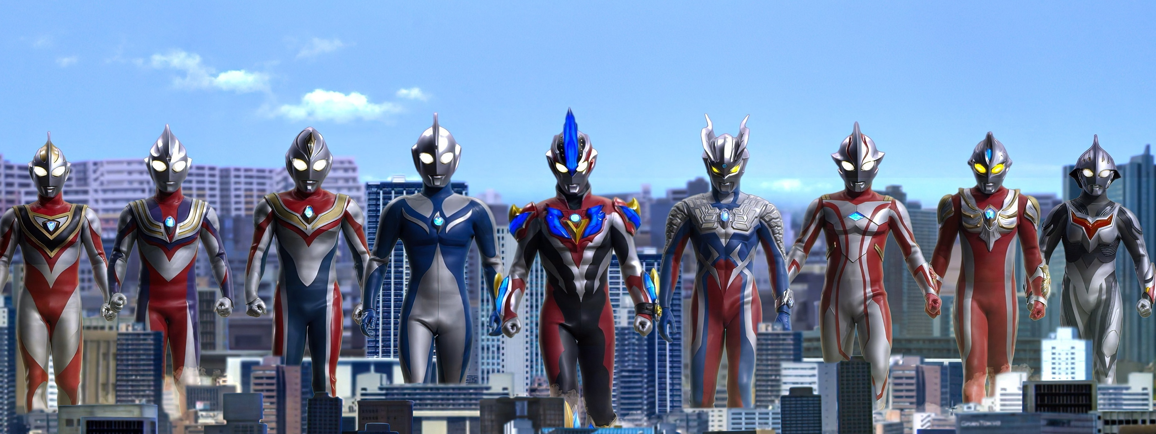 Q: Which of the following Ultraman is the tallest? - iMedia