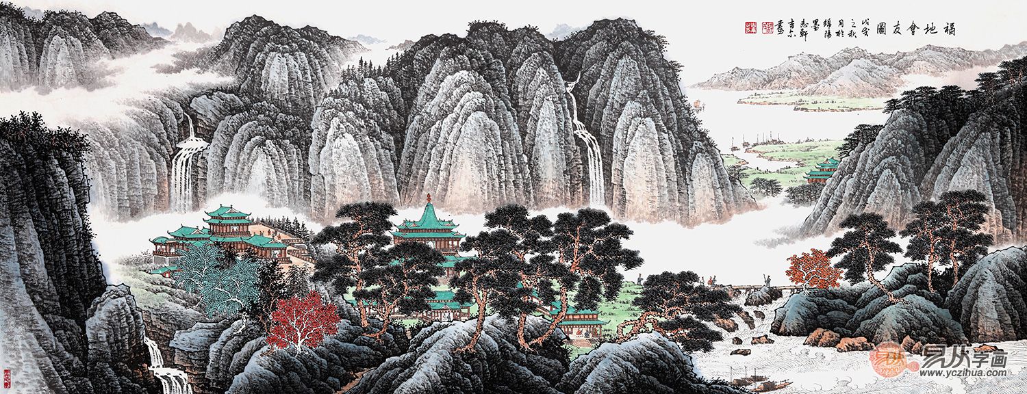 Appreciation of painter Xu Jill's works: thick ink, sophisticated and ...