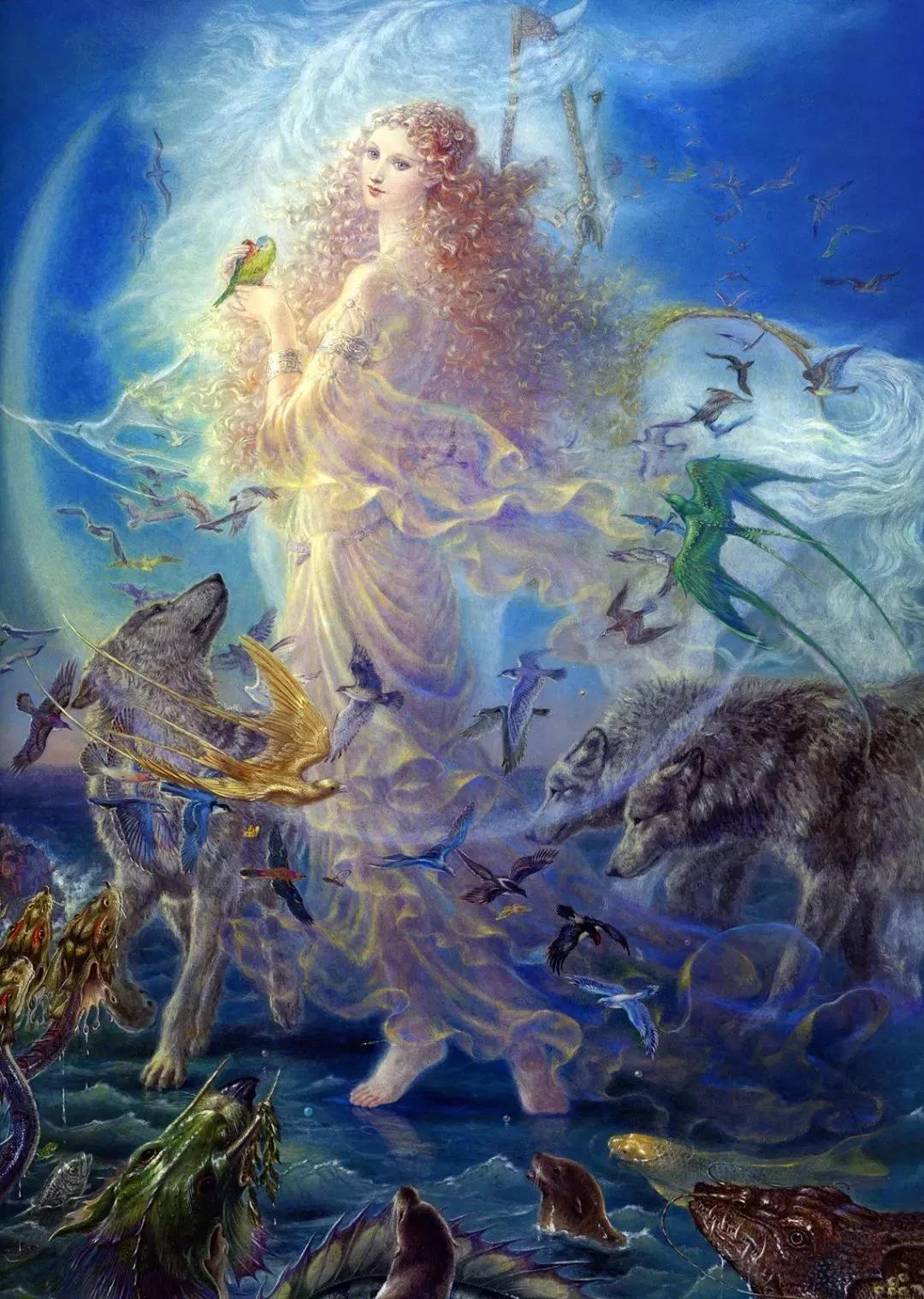 Painter Kinuko Y. Craft painting, a fantastic journey of fine brushwork ...
