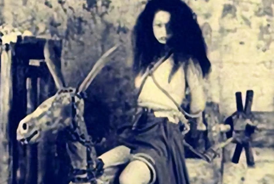 Old photos of cruel punishments in the late Qing Dynasty: "Women riding ...