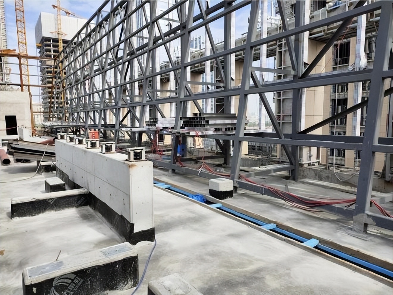 What are the connection methods of horizontal and vertical keels for ...