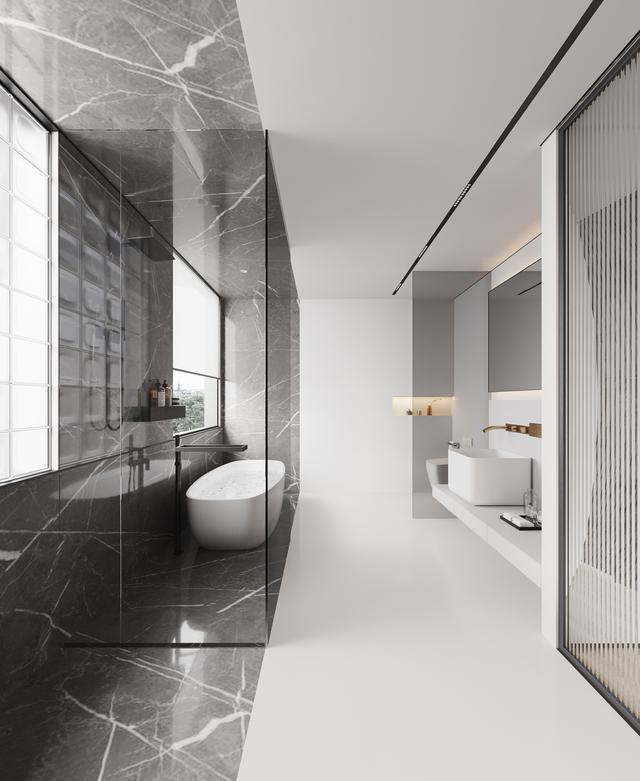 The 210-square-meter new house design in Chengdu combines minimalism ...