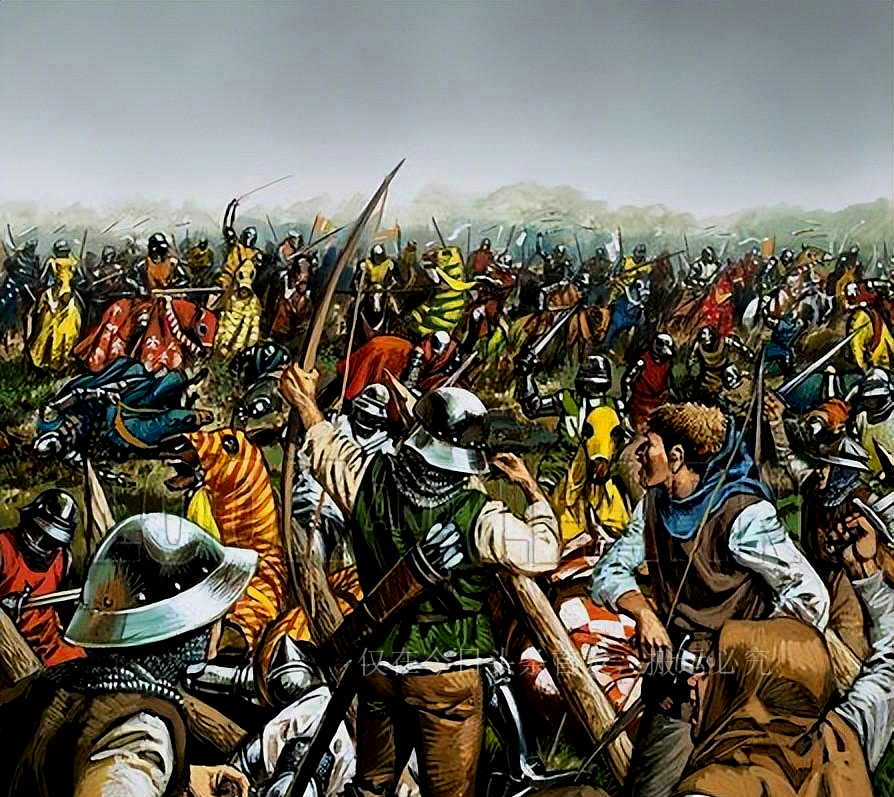 The Battle of Agincourt in 1415, the pinnacle of the Hundred Years War ...