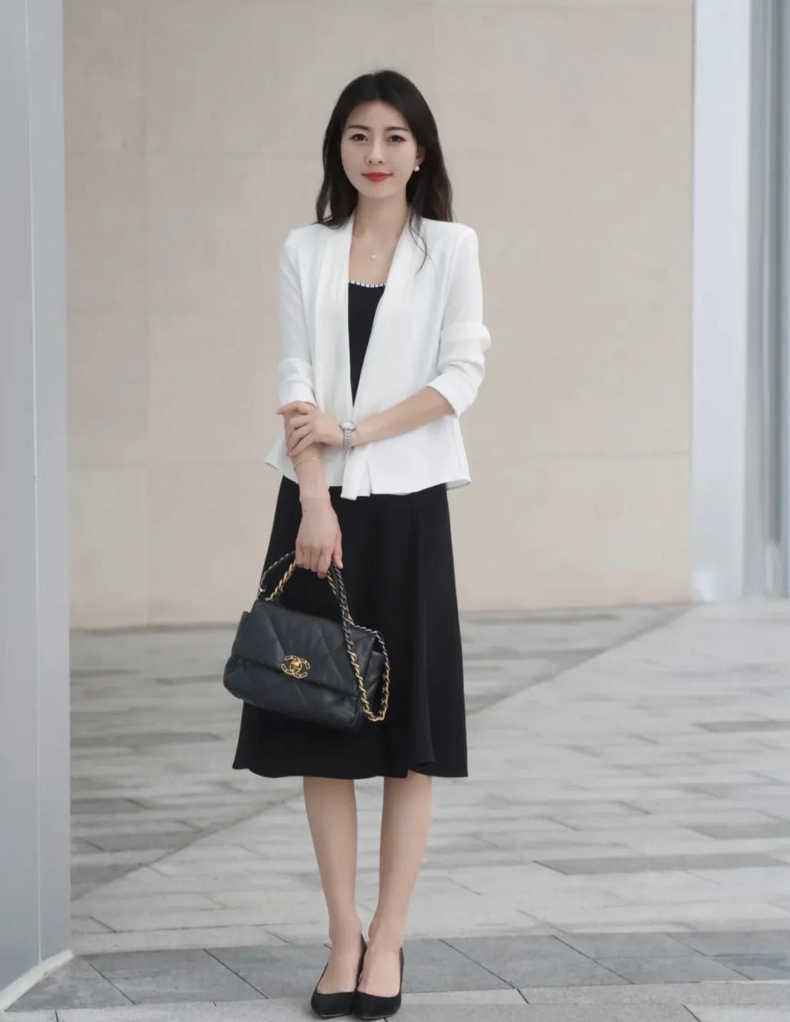 18 groups of office workers' outfits: real clothes, good-looking ...