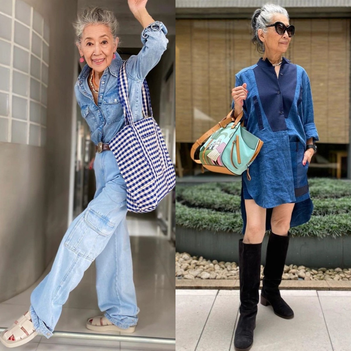 73-year-old Asami Naito tells you: It's more attractive to face aging with your hair up than ...