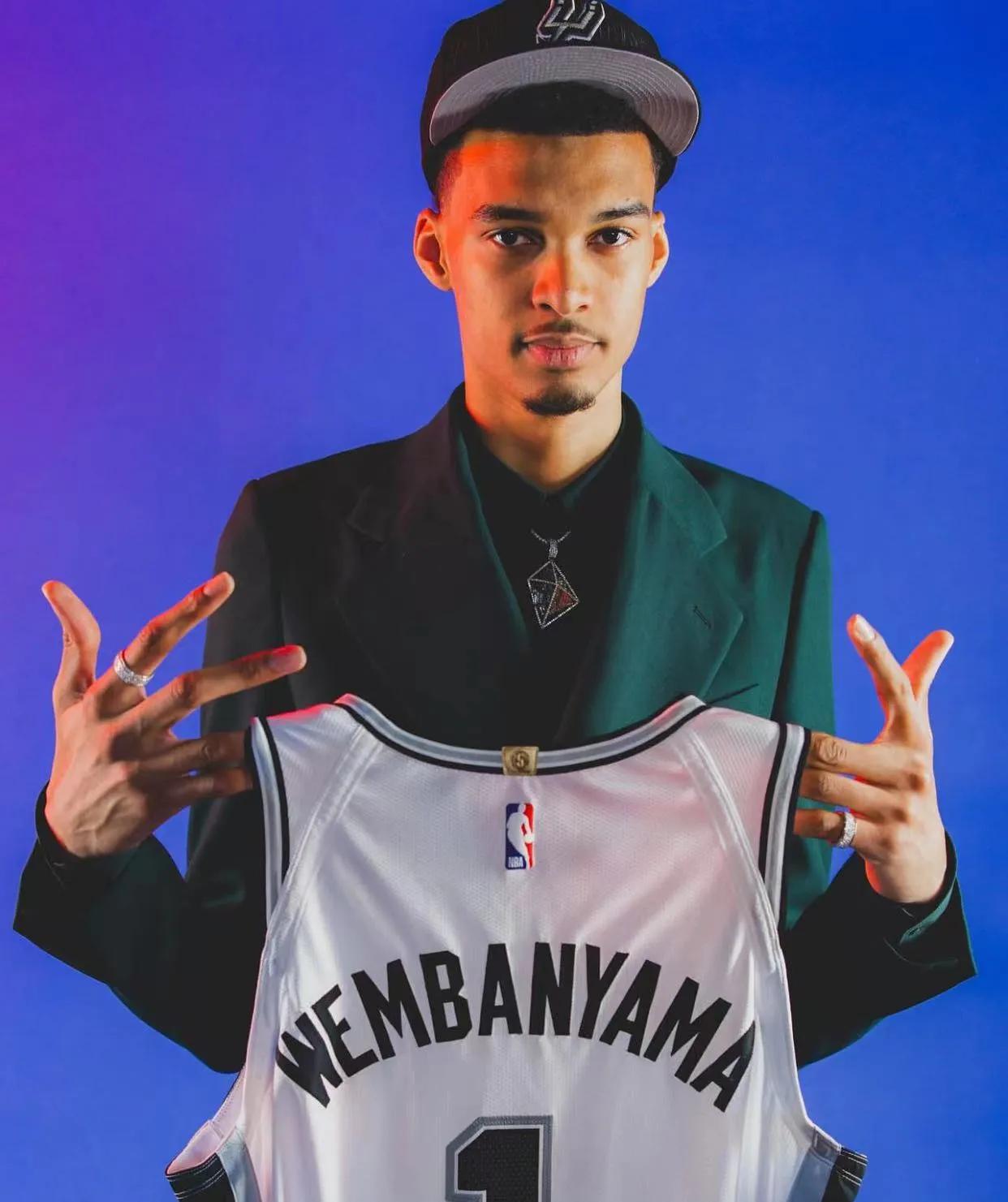 French monster center Wen Banyama became the second highest number one ...