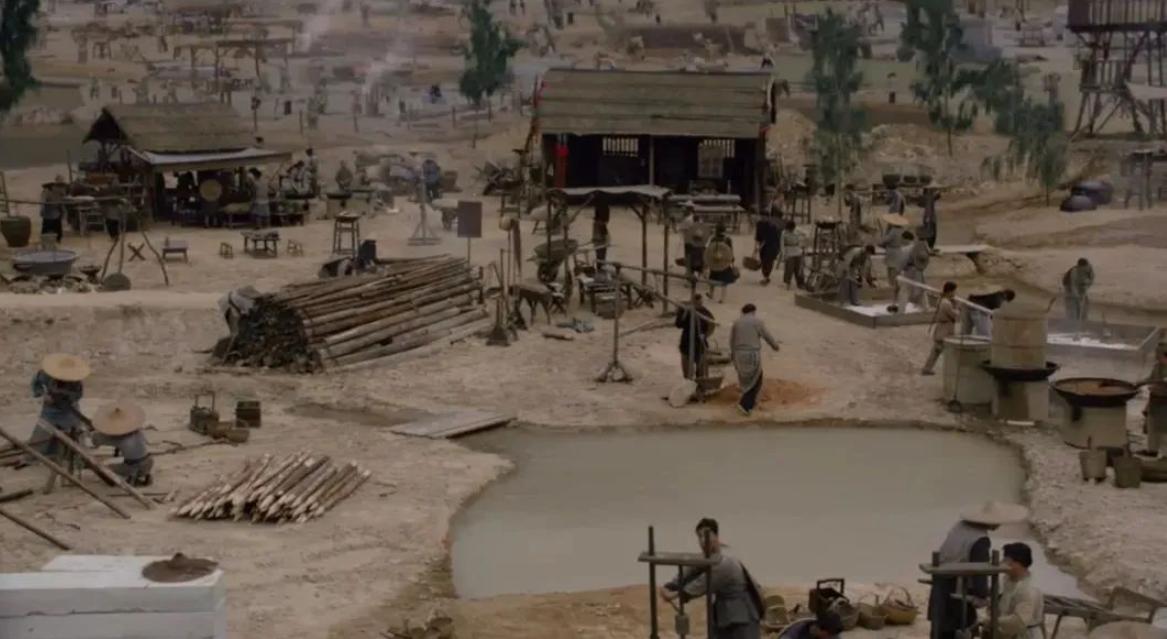 In the Qing Dynasty, river officials lied about "no work" and the type ...