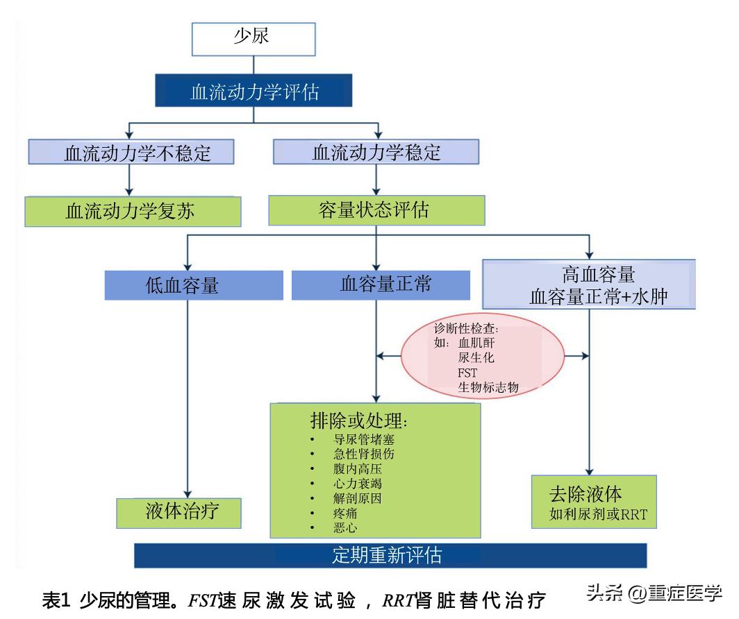 Management of oliguria - iNEWS
