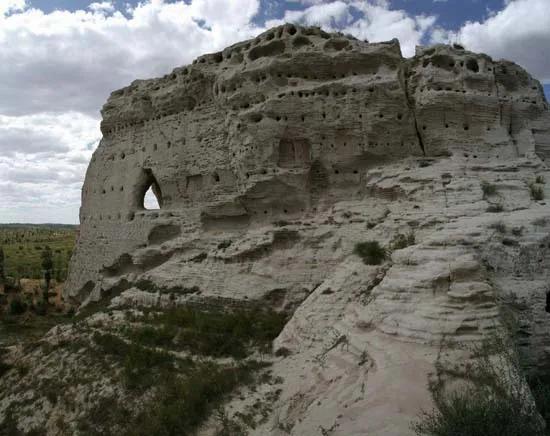 The last capital of the Huns in Tongwan City, the homeland site in the ...