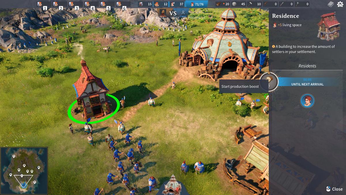 The new "Worker Story" multiplayer demo report: I can't see the whole ...