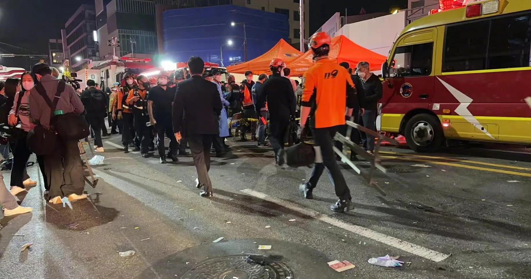 Taiwanese actress recalls the accident in Itaewon and escaped because ...