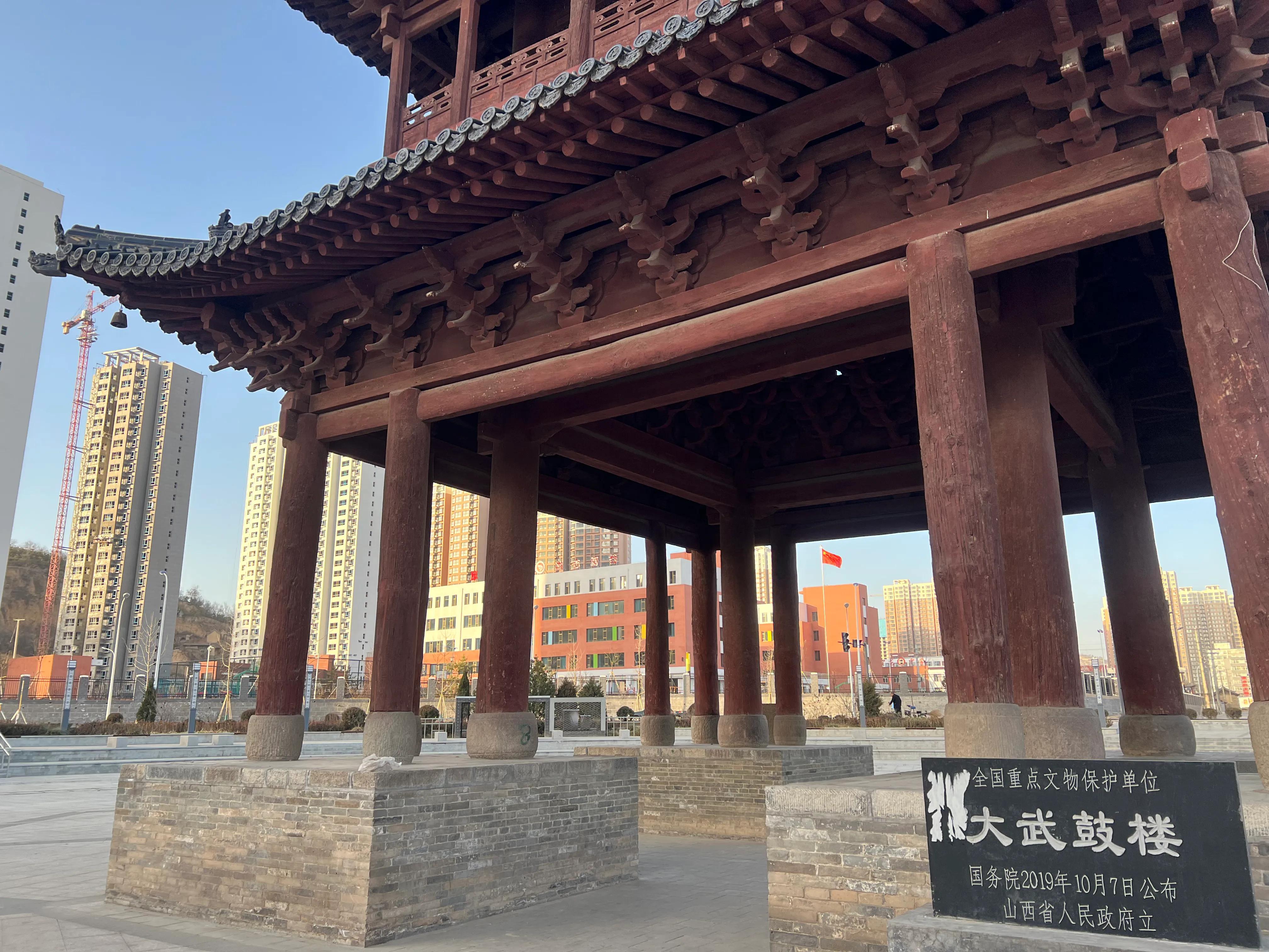A wooden structure of the Ming Dynasty with a weight of 170 tons and ...
