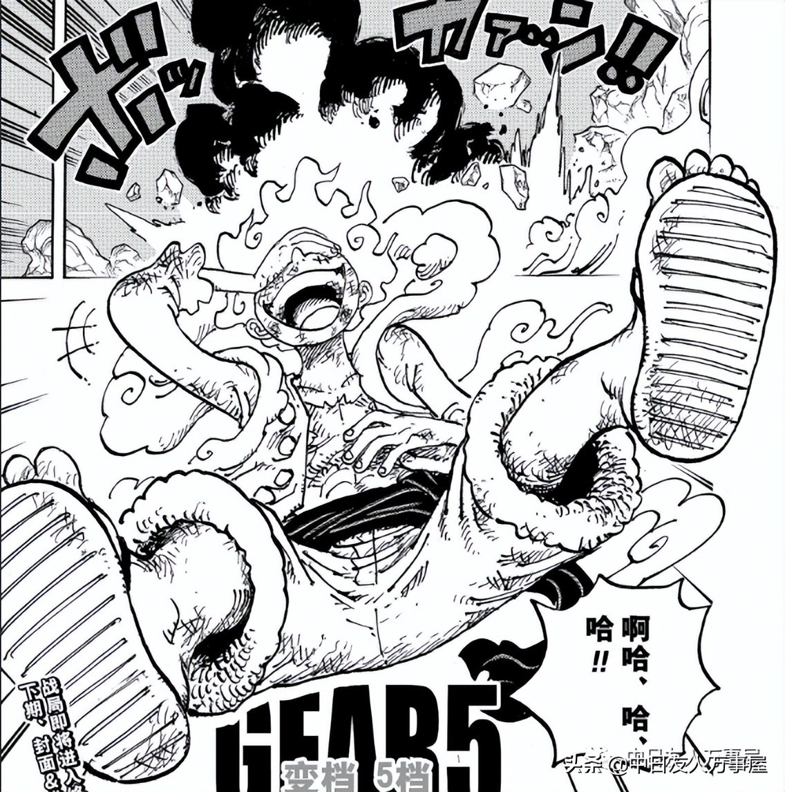 Didn't Luffy eat rubber fruit?One Piece begins to move towards the ...