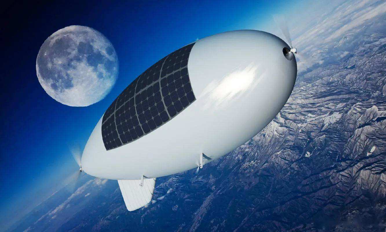 How powerful are stratospheric airships?Can hover at an altitude of ...
