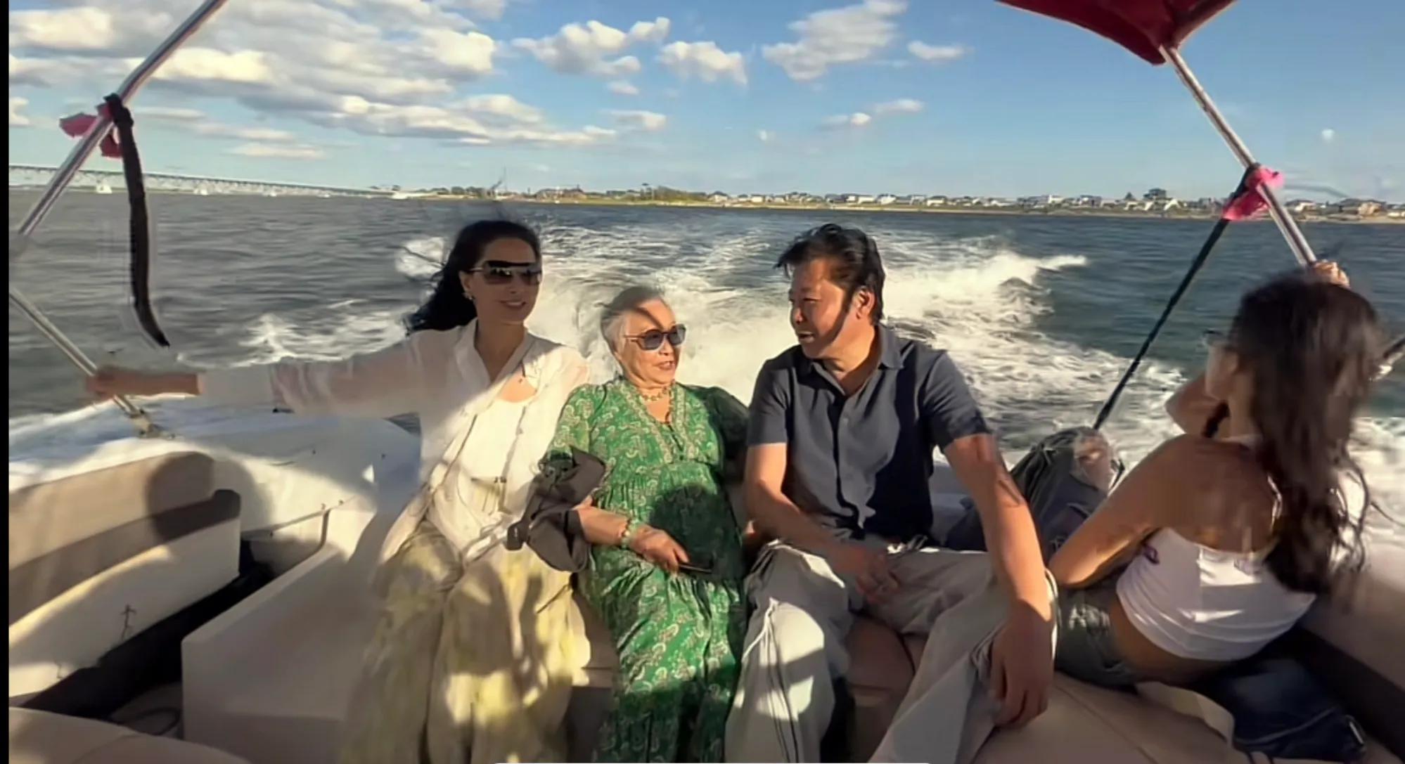 The 57-year-old actor showed off his life in the United States with a ...