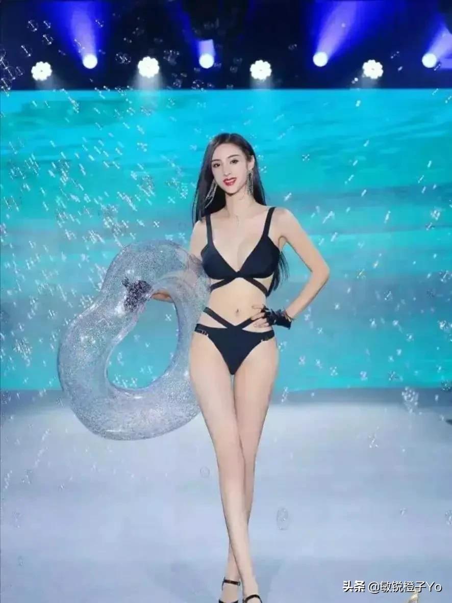 Miss Asia icon Wu Chunyi, natural model figure, plus a pair of wings is so beautiful - iNEWS