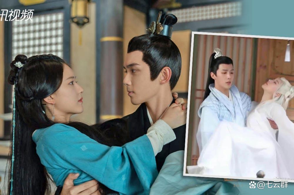 Zhao Lusi and Wang Anyu's new play [Shen Yin] stills exposed, eyes ...