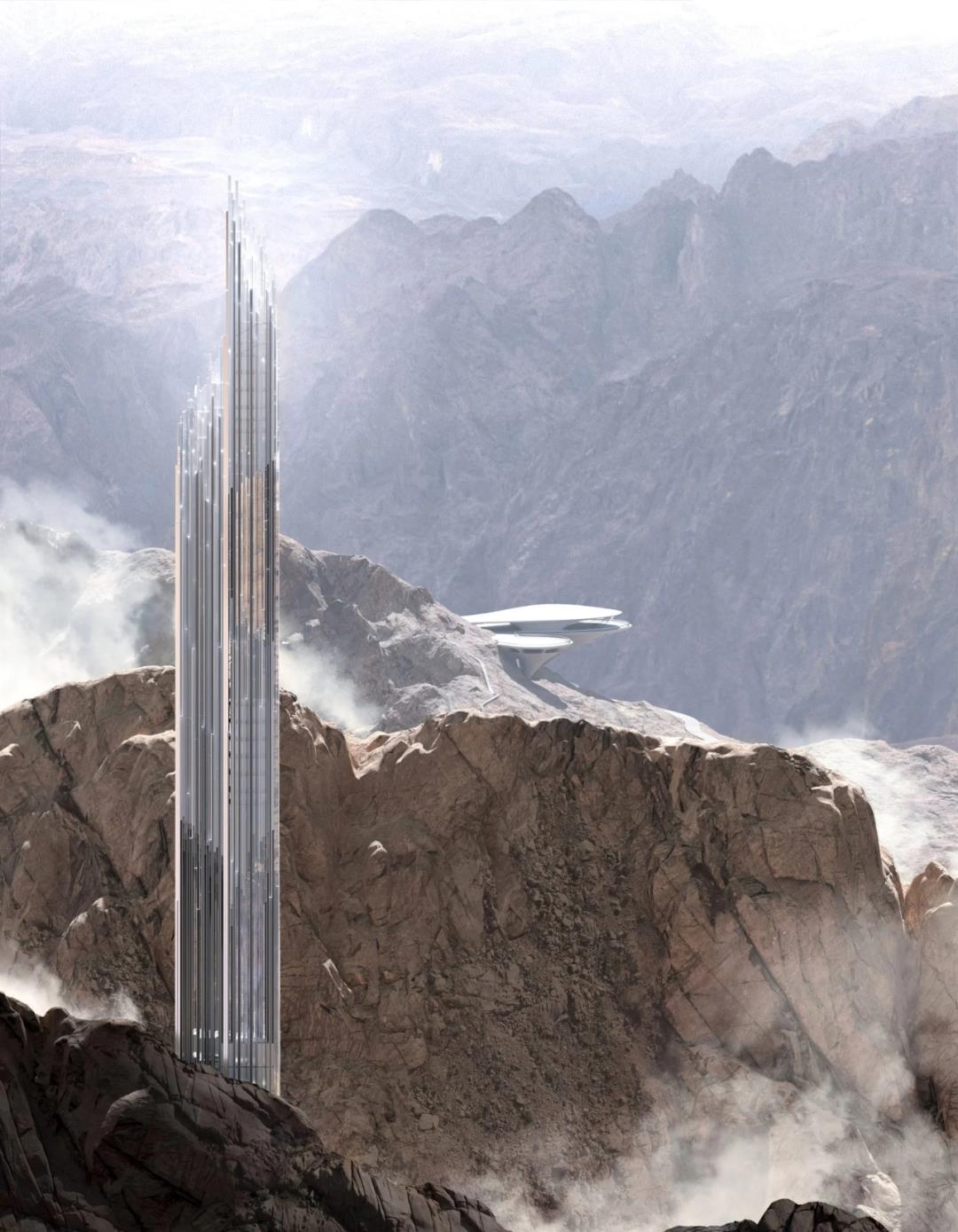 An oasis miracle in the desert, the 330-meter-high Crystal Palace - iMedia