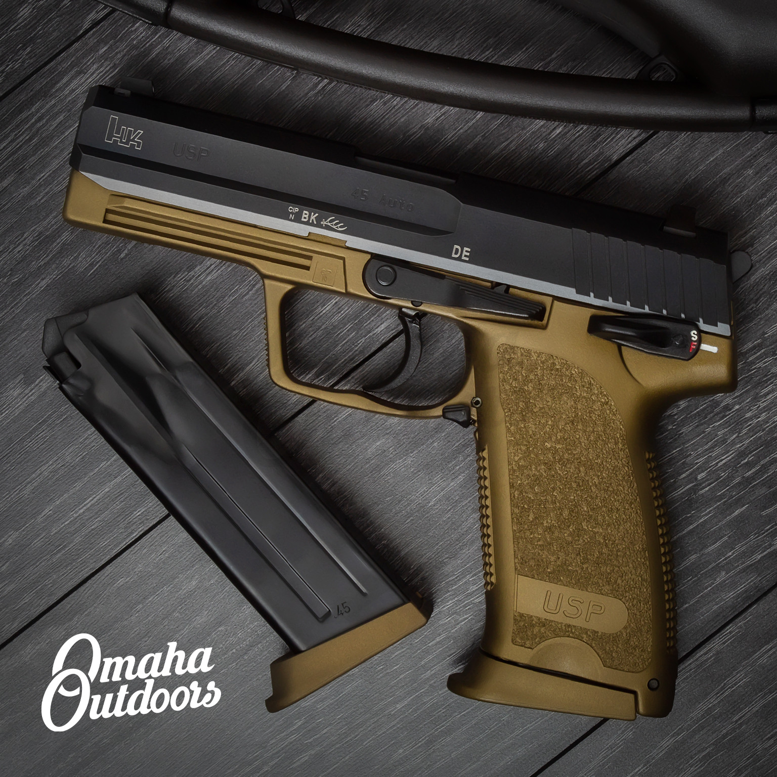 German Heckler-Koch USP semi-automatic pistol - iNEWS