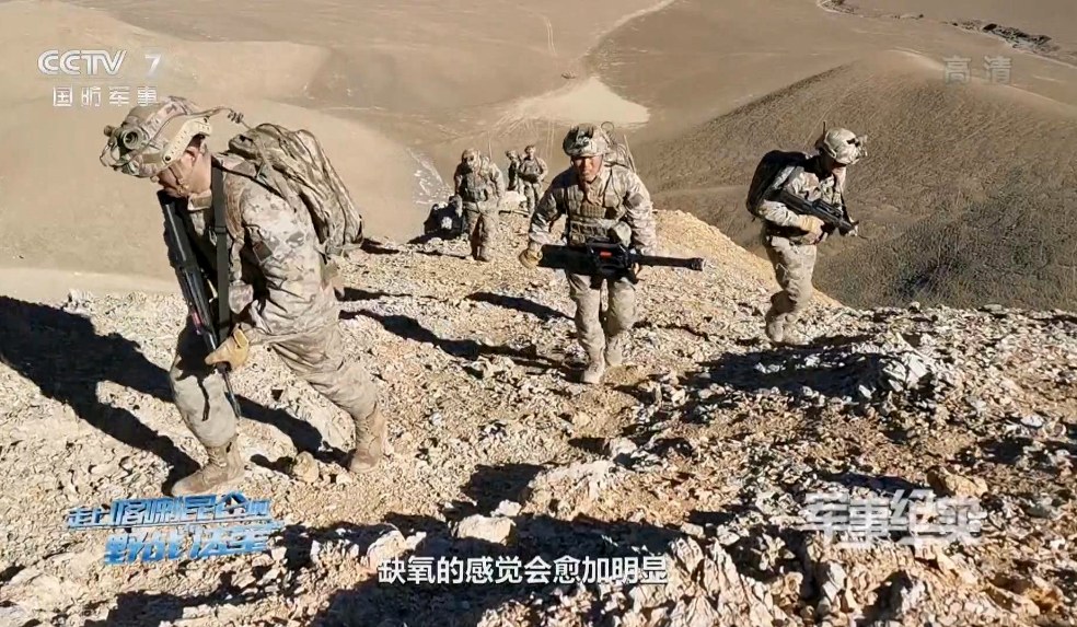 Indian media: People's Liberation Army soldiers in high-altitude areas ...