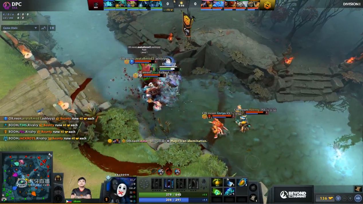 A competitive DOTA2-DPC: yopaj three pendant blue cat swim through ...