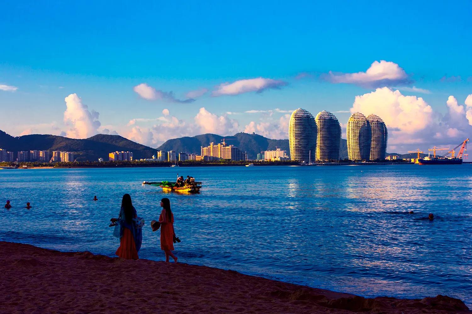 The city of Hainan is amazing, it will be promoted to a medium-sized ...