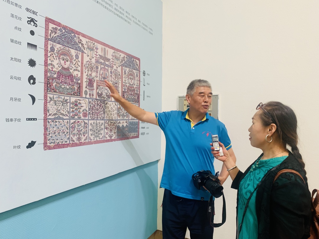 View the Research Exhibition of Ku Shulan's Works at the Provincial ...