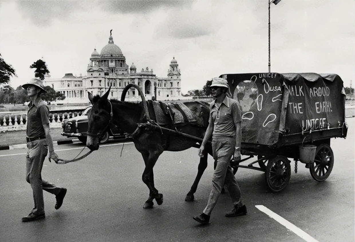 The man who traveled the world in the early 1970s in the United States ...