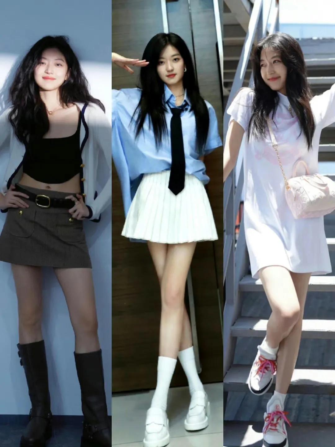 172CM Sun Qian wears awesome long legs - iNEWS