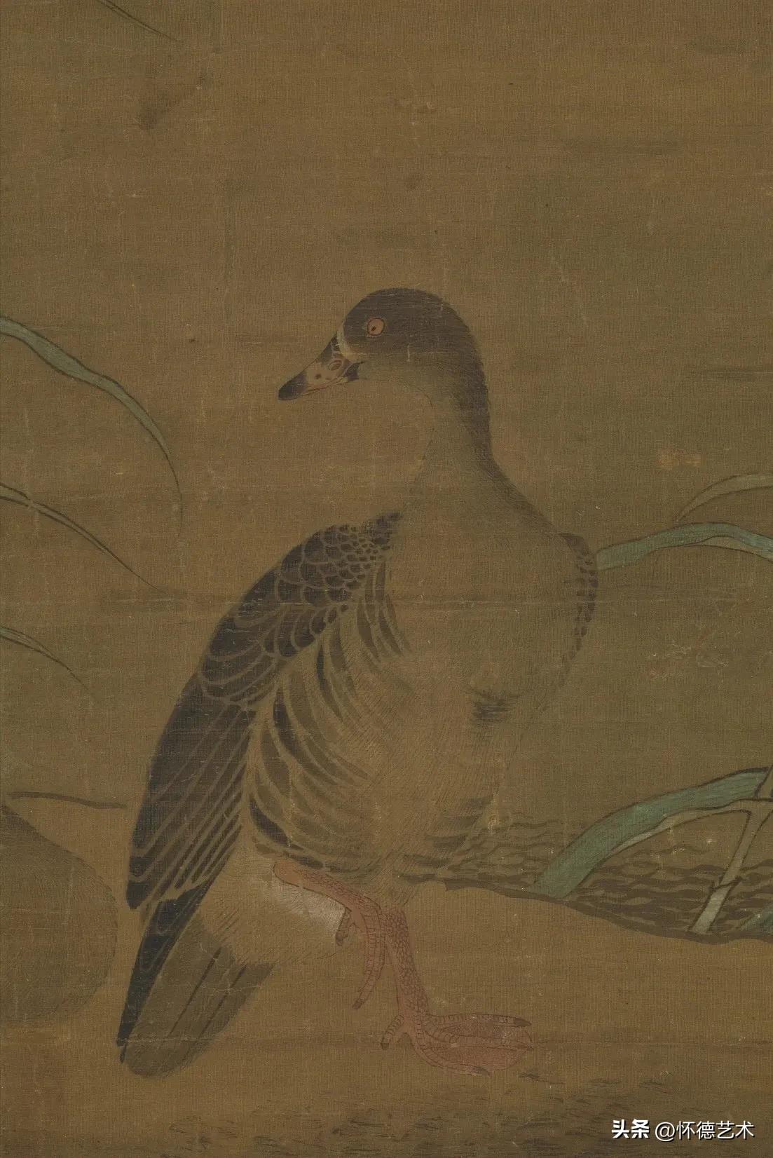 Huang Ju, the son of Huang Quan, picking reed and wild goose axes - iNEWS