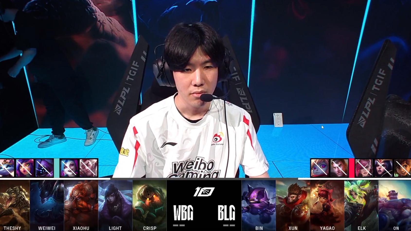 Ueno suppressed BLG in WBG! TheShy's divine consciousness made the jungler hang up, and Abin's ...