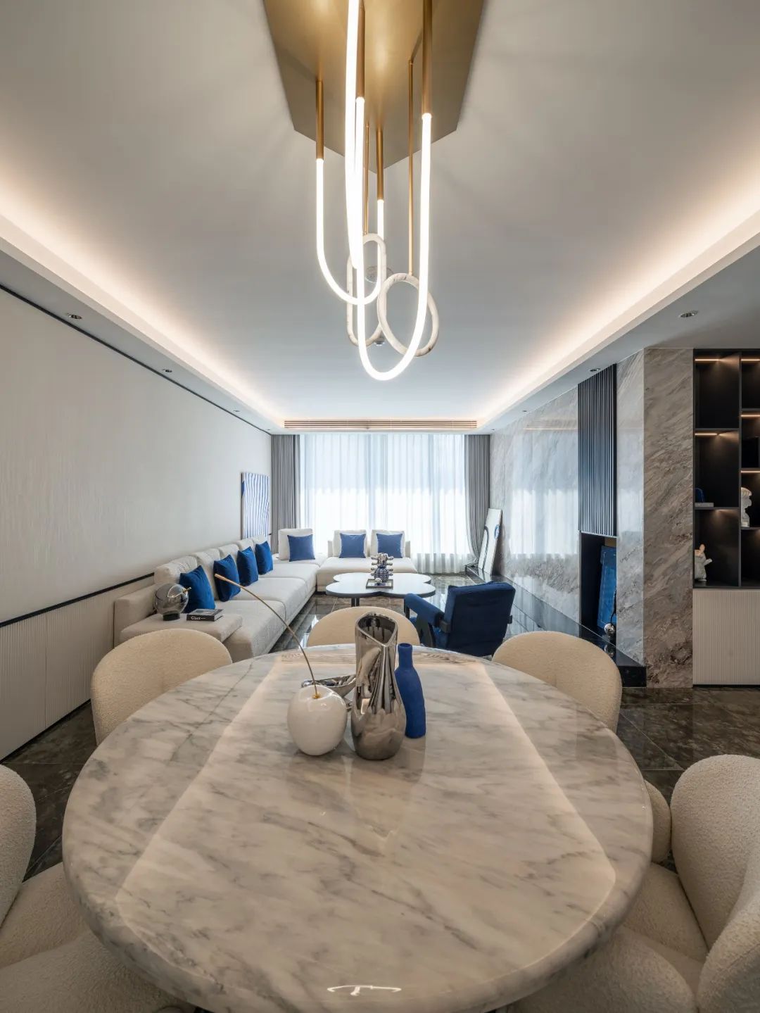 Dreamer model room: modern city, making home more tasteful - iNEWS