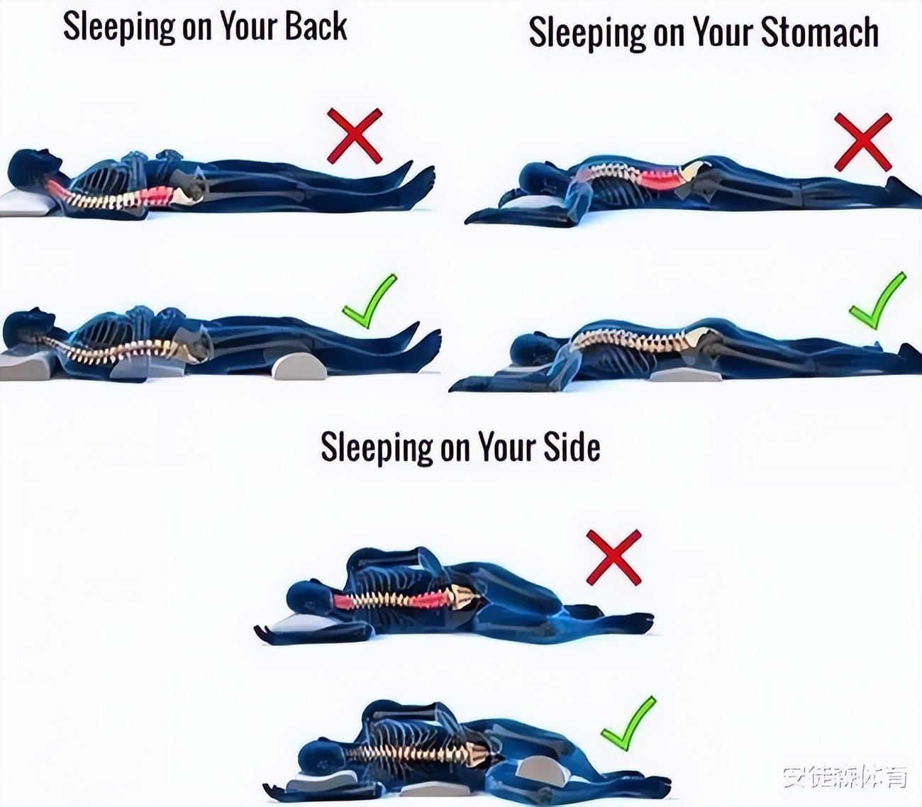 What are the health effects of sleeping on your side, on your back, and ...