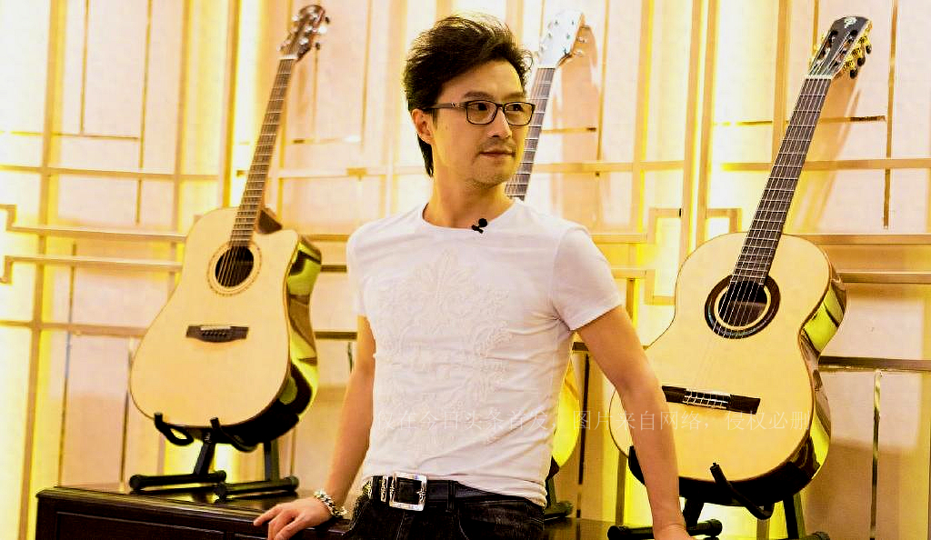 "Rock singer" Wang Feng, he was married to a host for the first time, a ...