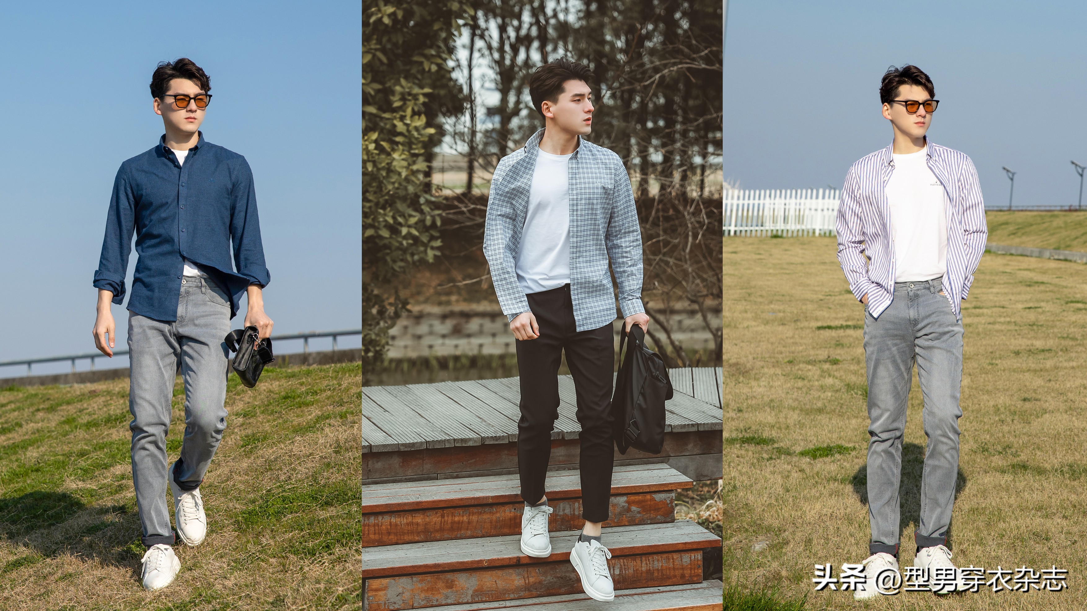 Love to wear long-sleeved shirts in early autumn?Learn these ...