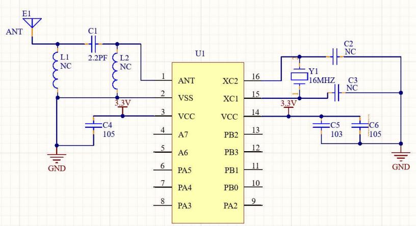 2.4G chip XL2401C, SOC wireless transceiver chip SOP16 package - iNEWS