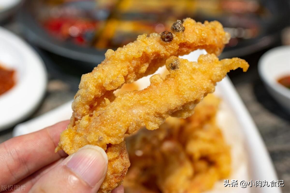 After learning these steps, you can make golden and crispy crispy meat ...