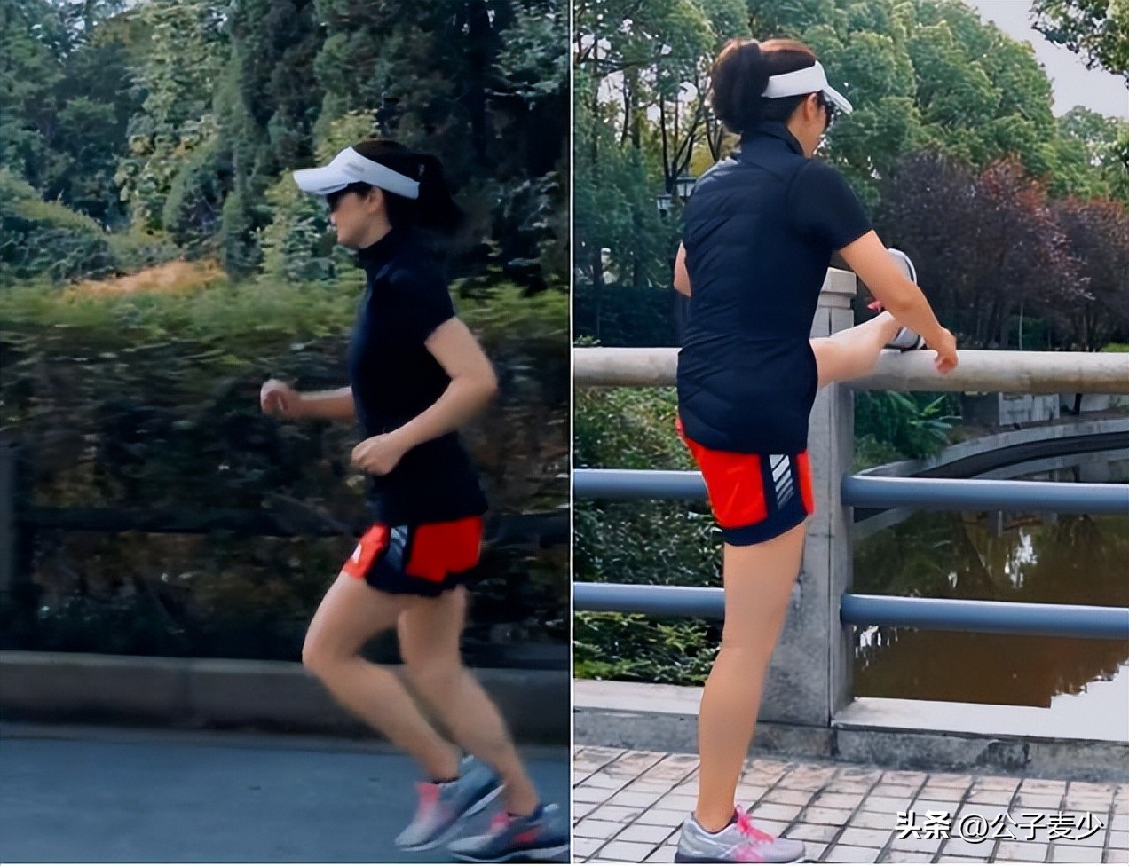 Well-known singer Sun Yue runs on the street!After quitting the music ...