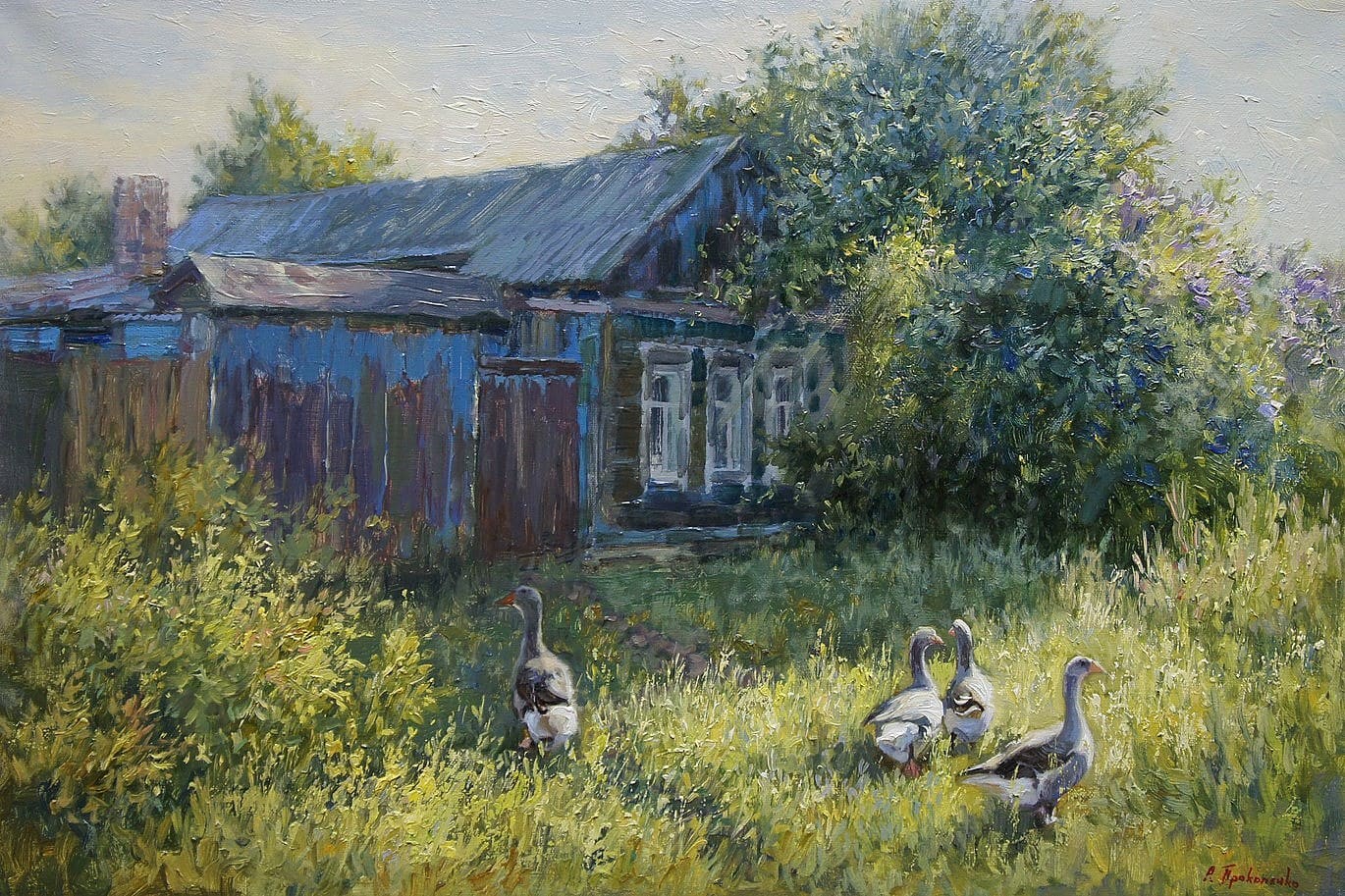 Landscapes and still lifes by contemporary Russian artist Alexander Prokopenko - iNEWS