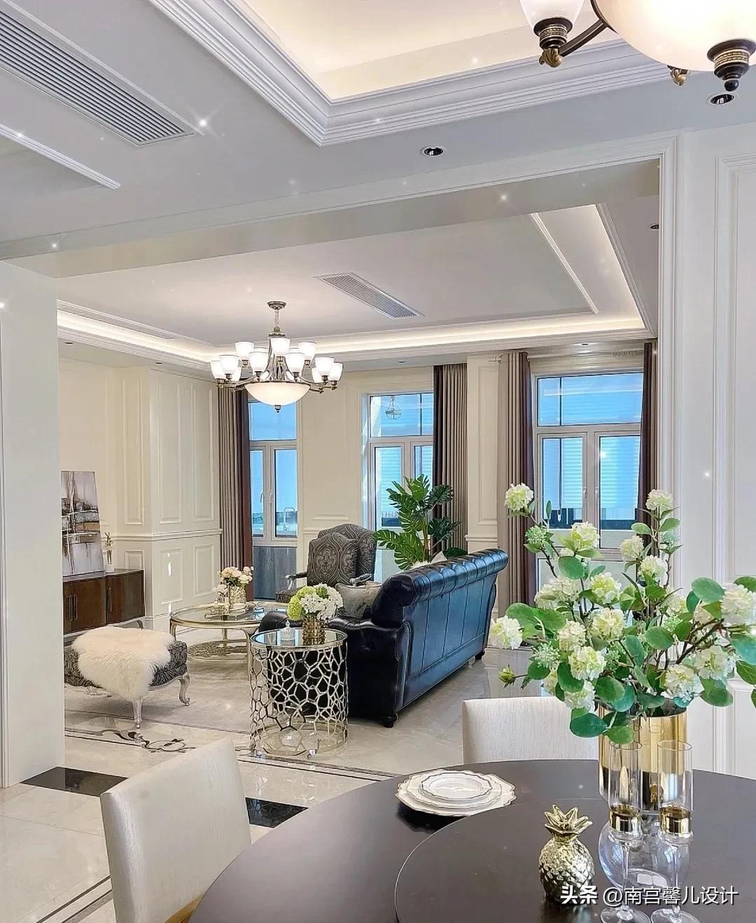 The light luxury style is really beautiful! I don't know what style to ...